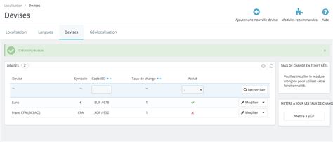 Bo New Currency Page Issues · Issue 18882 · Prestashop Prestashop · Github