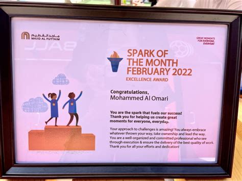 Mohammed Al Omari On Linkedin Majidalfuttaim Recognition 59 Comments