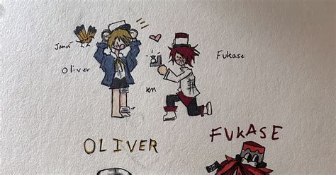 ボーカロイド Oliver And Fukase ♥︎ Kachilenのイラスト Pixiv