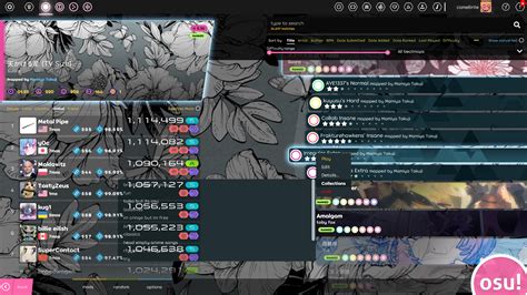 Song Details And Leaderboards Overlaps With The Right Click Menu · Issue 23623 · Ppyosu · Github