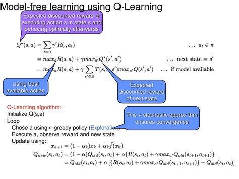 Ppt Learning Based Methods To Mdp And Pomdp Reinforcement Learning