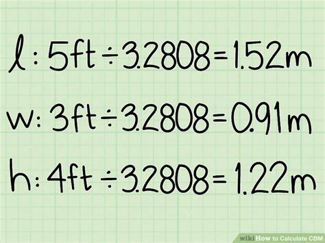 Easy Ways To Calculate Cbm Wikihow