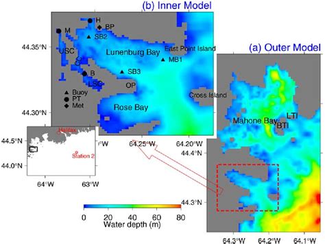 Figure 1 From Application Of A Nested Grid Ocean Circulation Model To Lunenburg Bay Of Nova