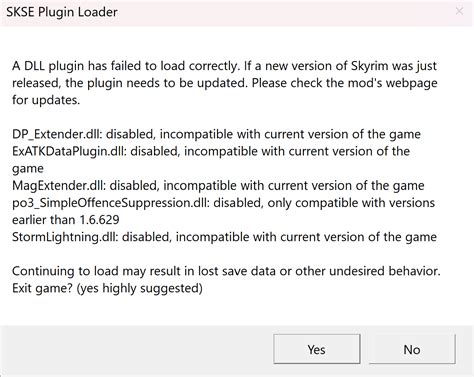 Skse Plugin Loader Failure Step Skyrim Se Guide Step Mods Change