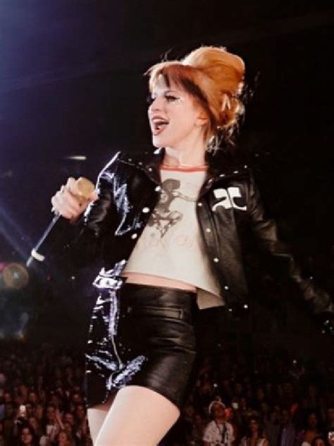 Halley Williams Paramore In Milwaukee Bucks Leather Jacket