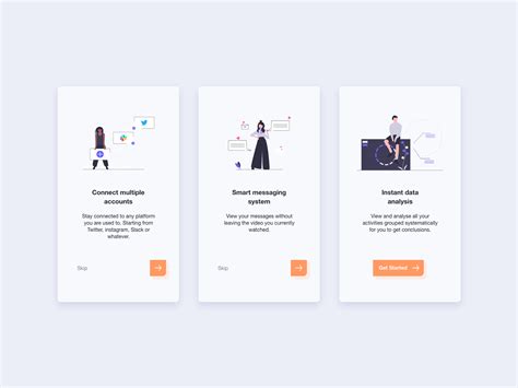 Day 877 Mobile Onboarding UI Design On Behance Day 877 Mobile Onboarding UI Design On Behance