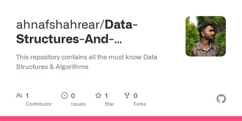 GitHub Ahnafshahrear Data Structures And Algorithms