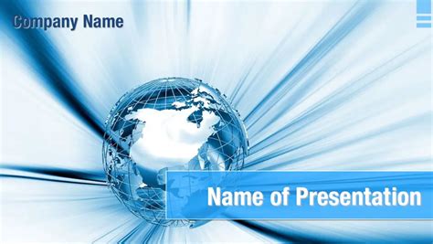 Metallic Globe Powerpoint Templates Metallic Globe Powerpoint