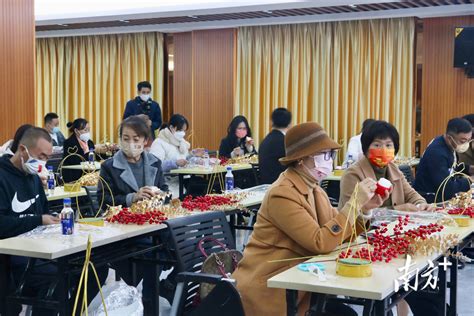 学插花做点心潮州为留潮过年异地务工人员提供免费技能培训 活动 生活 面点