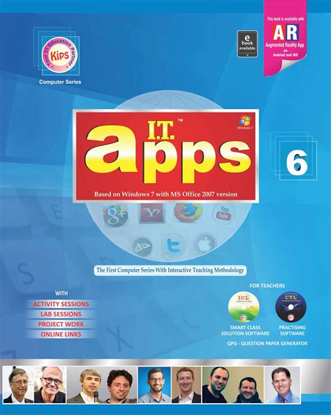 Kips Learning It Apps Based On Windows 7 With Ms Office 2007 Textbook For Class 6 Malik