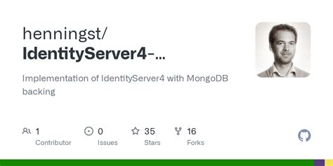 Github Henningstidentityserver4 Mongodb Sample Implementation Of Identityserver4 With
