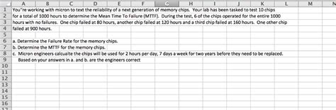 Solved Can Someone Help Me With This Excel Proplem And Show