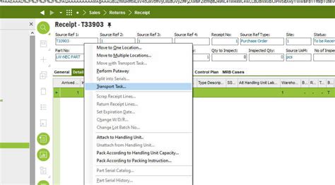 How To Create Warehouse Task From Transport Task Ifs Community
