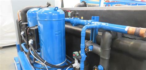 Remote Split Air Cooled Chilling System For A Test Facility Cap Thin Molds Inc Berg Chilling