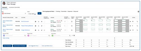 Timesheet Timesheet Tab