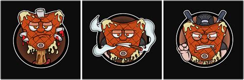 쇠고기 스테이크 마스코트 만화 세트 슬프고 잘난 체하고 화난 얼굴 서클 로고 음식 고기 바베큐 및 쇠고기 로고 개체 그룹에 대한 스톡 벡터 아트 및 기타 이미지 Istock