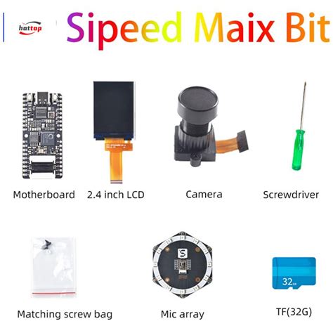 for sipeed maix bit kit development board risc v ai lot k210 in line
