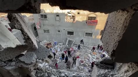 ‘terrified Gaza Girl Recalls Losing Shelter To Israeli Strike News