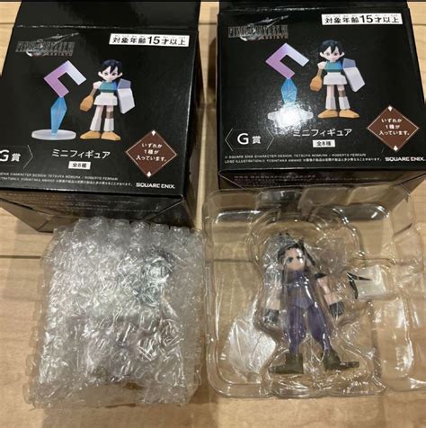 ファイナルファンタジー7 リバースくじ G賞 ザックス シークレット ユフィ メルカリ