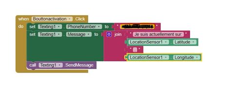 How To Use The Location Sensor To Send A Text Message Mit App Inventor Help Mit App Inventor