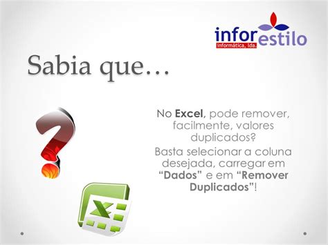 Dica Excel Remover Valores Duplicados Infor Estilo
