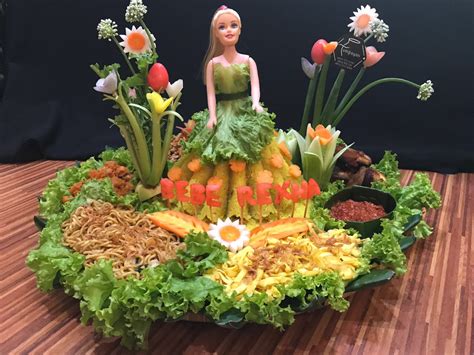 Tumpeng Barbie 12 Orang Warung Talenan