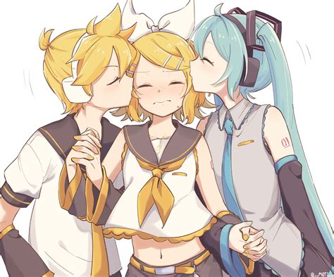 Kagamine Len Hatsune Miku Kagamine Rin Kagamine Rin Kagamine Len
