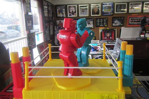 Rock Em Sock Em Game Dodds Auction