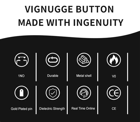 Electric 12mm Capacitive Touch Button Push Button Waterproof Ip68 Underwater Momentary Latching