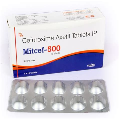 Mitcef 500 Tablets Mits Healthcare Private Limited