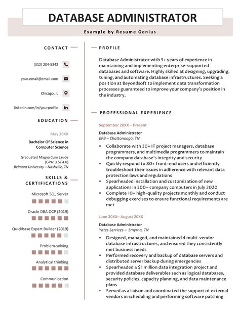 Data Engineer Resume Examples And Free Download