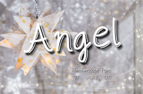 Angel Script Font Freedafonts