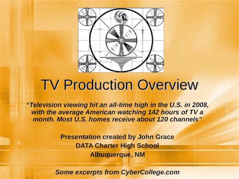 PPT TV Production Overview DOKUMEN TIPS