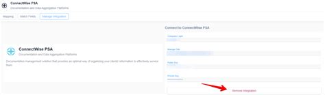 Connectwise Psa Documentation Domotz Help Center