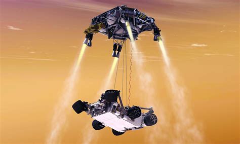 Sky Cranes Are Shaping The Future Of Mars Missions