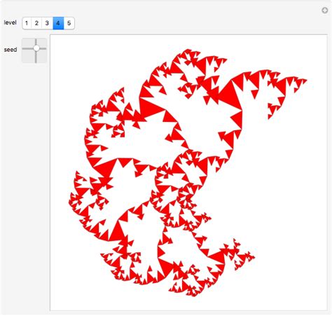 Recursive Exercises Iii Fire Patterns Wolfram Demonstrations Project