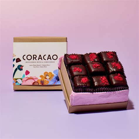 Raspberry Chocolate Truffles Vegan Organic Fair Trade