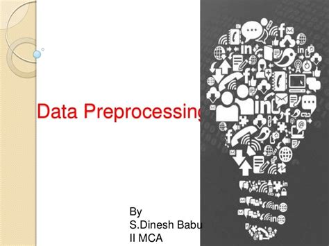 data preprocessing