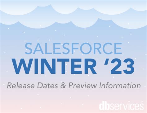 Salesforce Winter 23 Release Dates And Preview Information Db Services