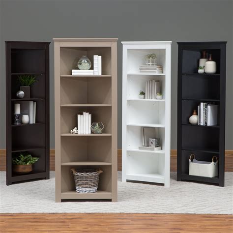 Small Black Corner Bookcase At Iva Blackburn Blog