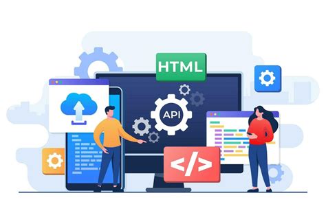 Application Programming Interface Concept Api Provides The Interface
