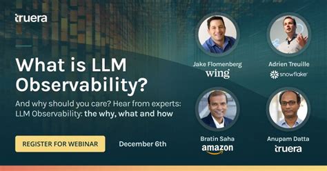 Truera On Linkedin Webinar Registration Llm Observability Why What