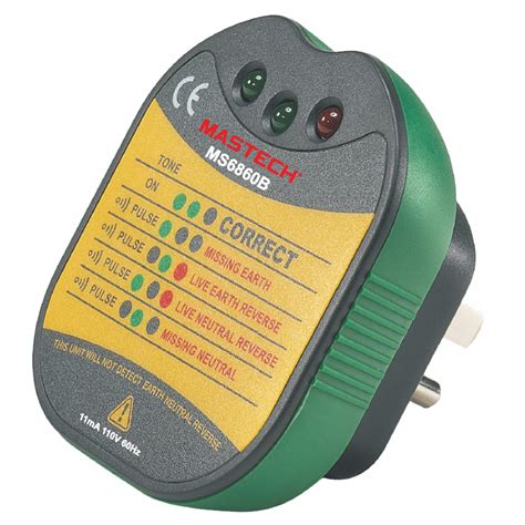 MS Model B C D E Socket Tester Capital Enterprise