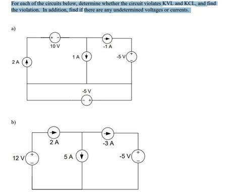 Solved For Each Of The Circuits Below Determine Whether The Chegg Com