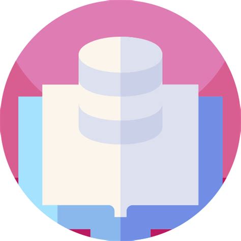 Database Geometric Flat Circular Flat Icon