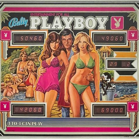 Vintage Playboy Poster Etsy