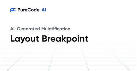 build great muiotification layout breakpoint components faster using ai
