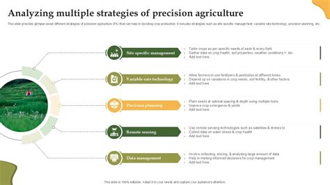 Analyzing Multiple Strategies Of Precision Enhancing Productivity With Adoption Ppt Sample