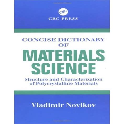 خرید و قیمت دانلود کتاب concise dictionary of materials science ترب