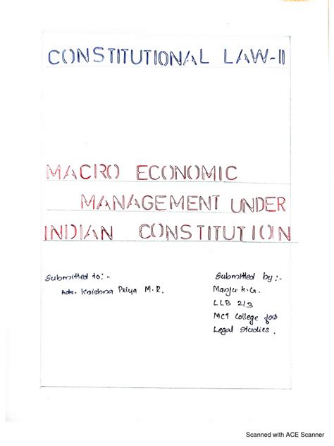 Constitutional Law Ii Assignment Pdf